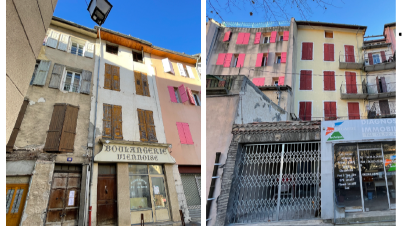 1,9 millions d'euros pour rénover deux immeubles à Digne-les-Bains