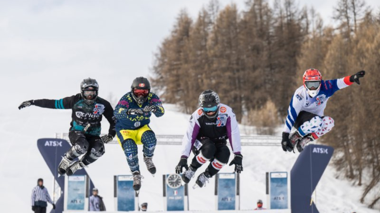 Haute-Provence : Championnat du monde de Ice Cross à Pra Loup