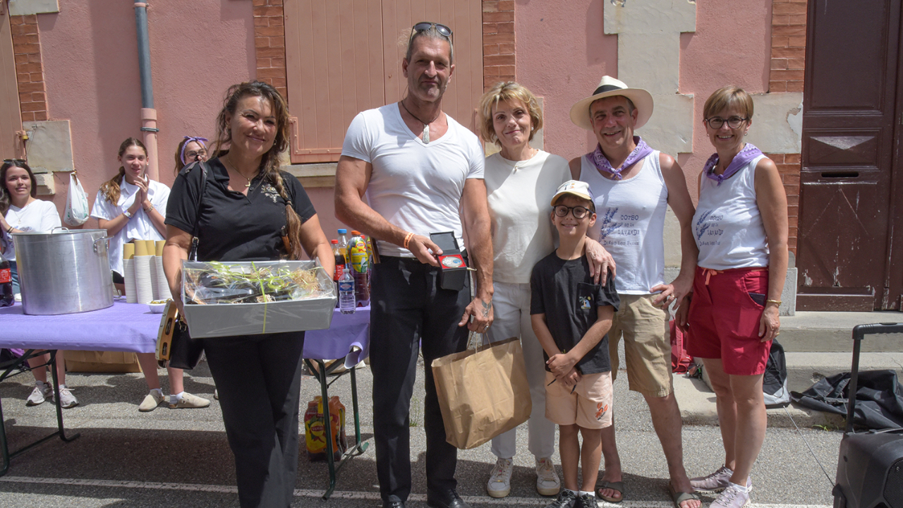 Le groupe "Le Condor" médaillé par la ville de Digne-les-Bains