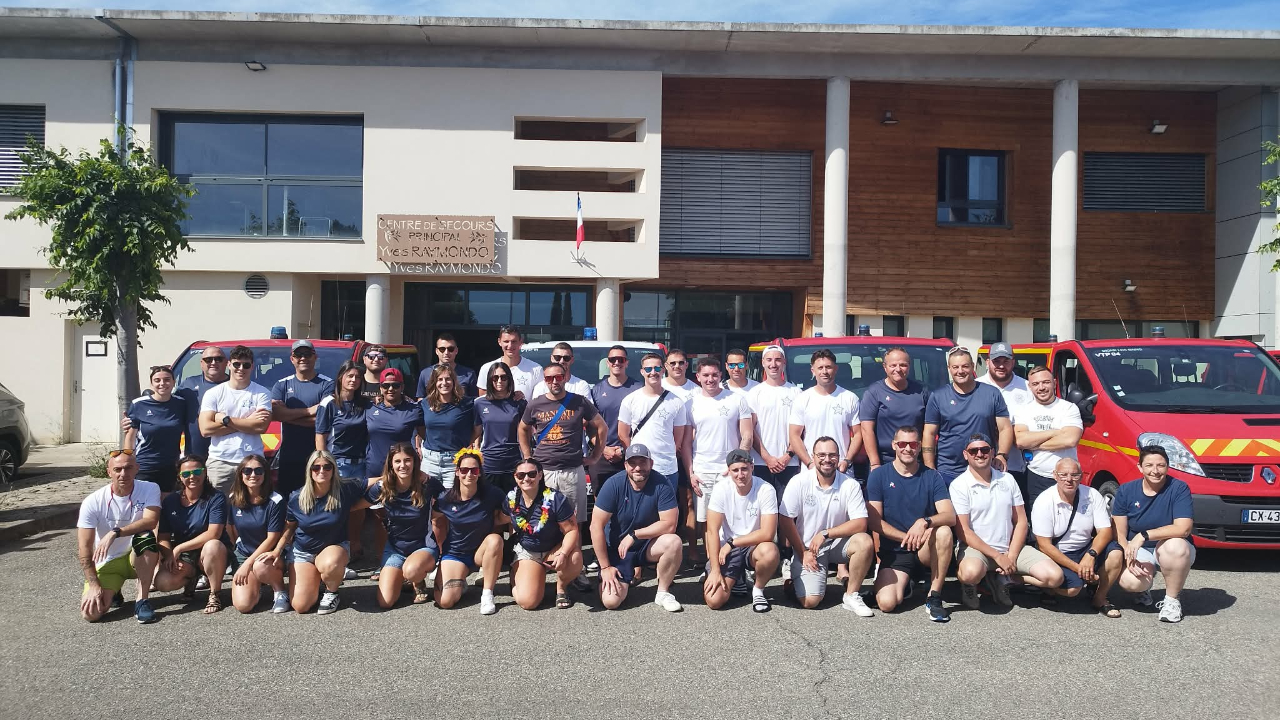 Les pompiers bas-alpins au championnat de France de Rugby